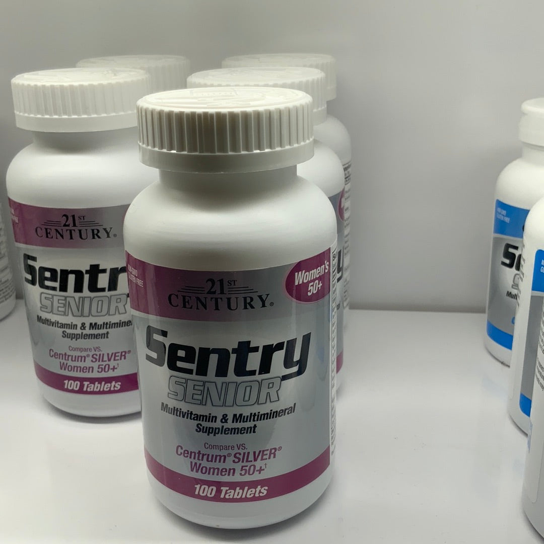 21st Century Sentury Senior Womens 50+ 100 Tablets – NATURE HUB