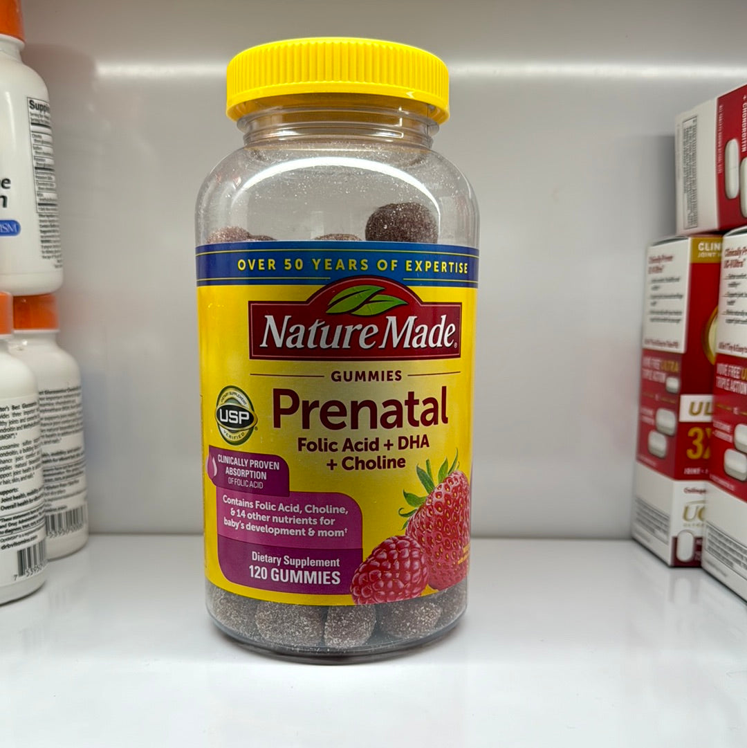 Nature Made Prenatal, 120 Gummies – NATURE HUB