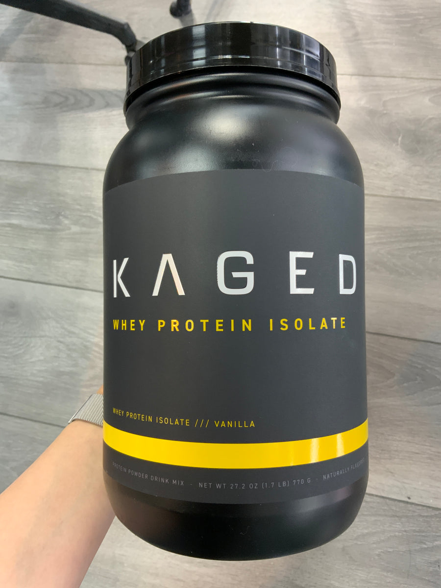 KAGED WHEY PROTEIN ISOLATE Vanilla 27.2oz Exp. 08/2025 – NATURE HUB