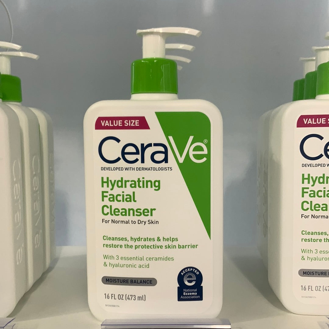 CeraVe hydrating face cleanser for sensitive and dry skin 16oz – NATURE HUB