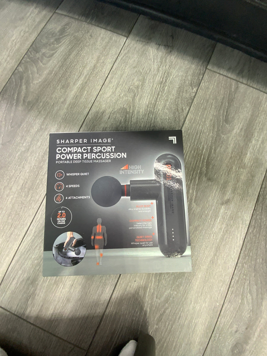 Sharper image compact sport power percussion – NATURE HUB