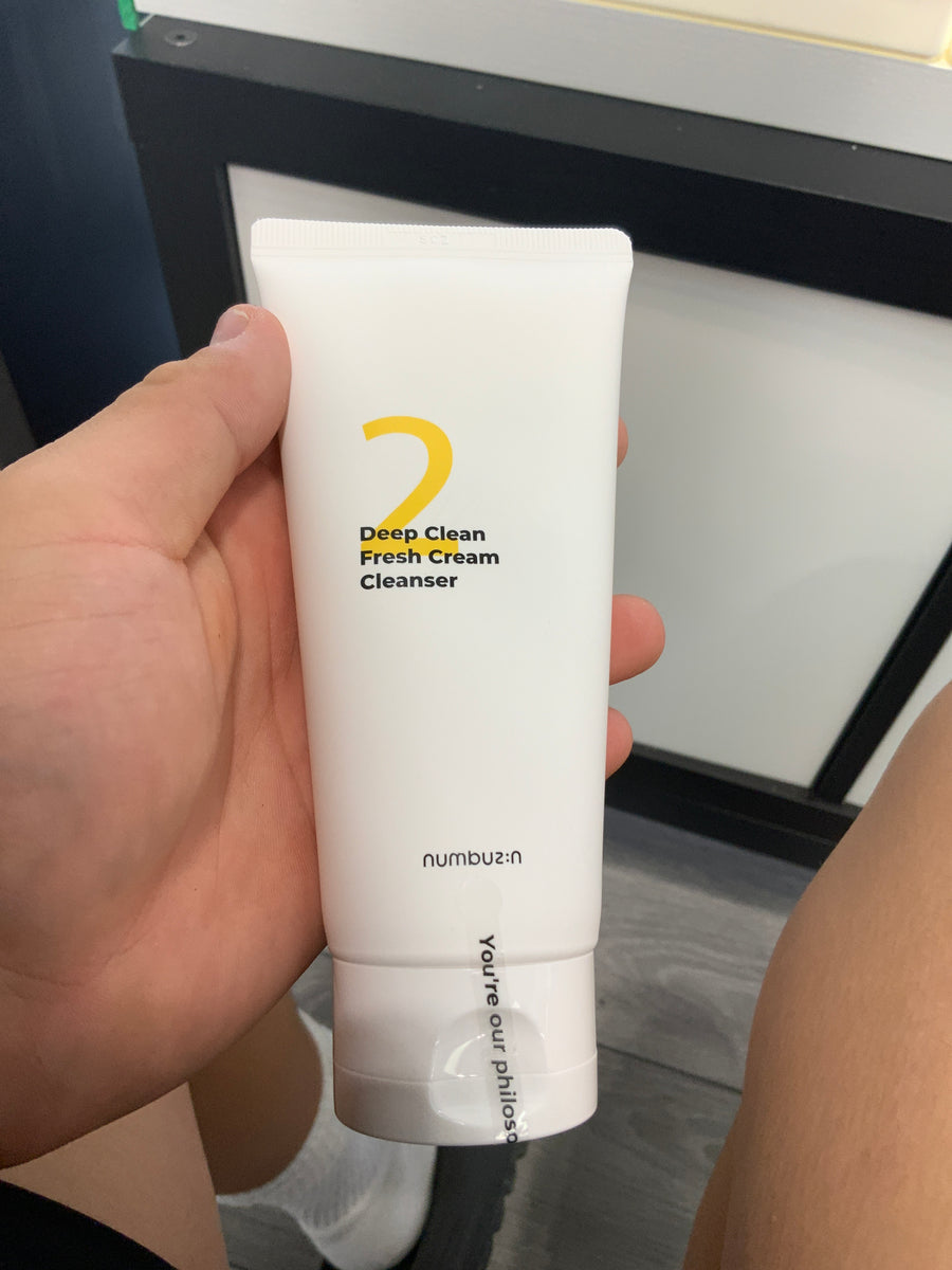 Numbuzin Deep clean fresh cream cleanser 120ml – NATURE HUB