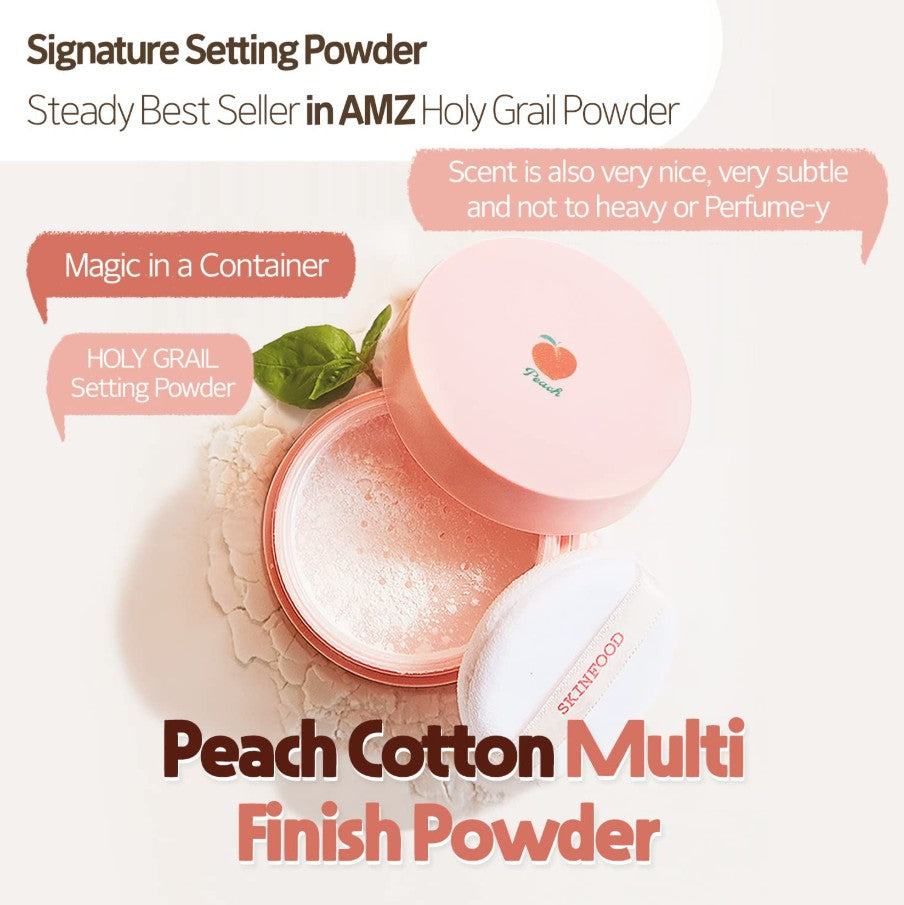 Skinfood Peach Cotton Multi Finish Powder 5g – NATURE HUB