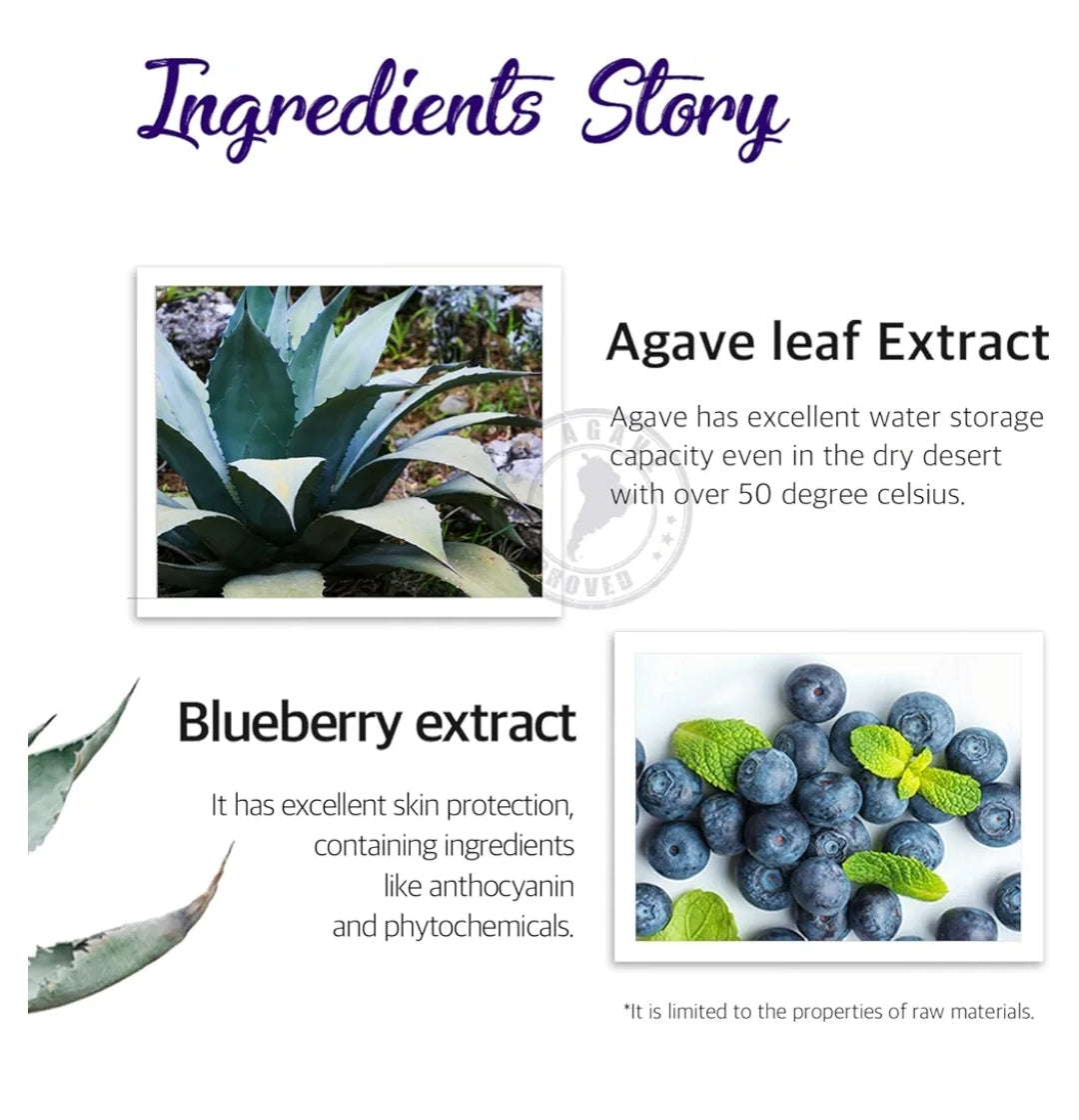 Petitfee Agave Cooling Hydrogel Beauty Face Mask 5 Sheets - 1.12 oz (3 ...