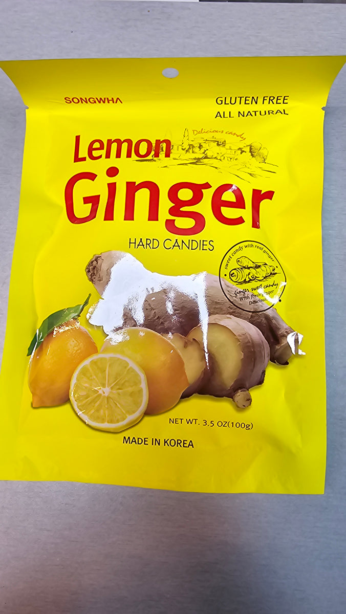 Songwha Lemon Ginger Candy 100g – NATURE HUB