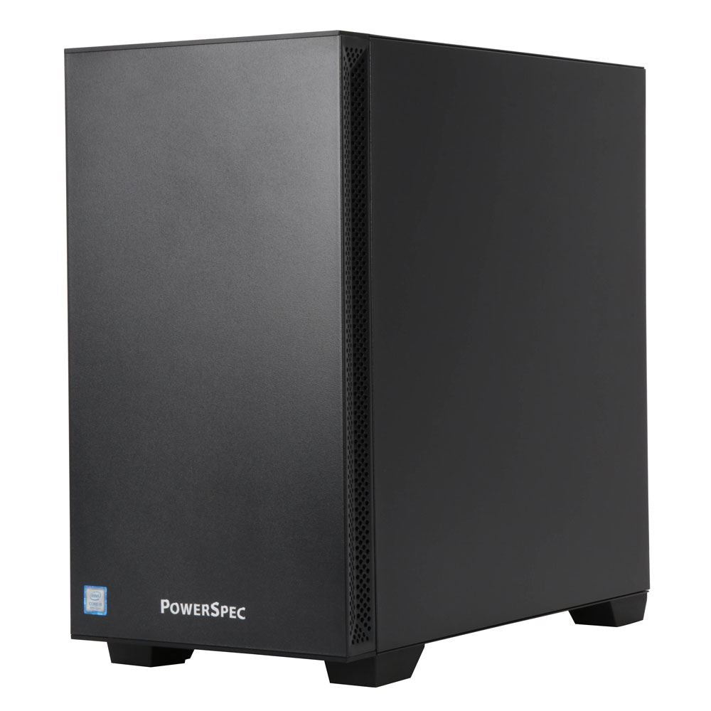 PowerSpec B677 Desktop, Intel Core i5 9400 2.9GHz; 16GB DDR4-2666 RAM ...